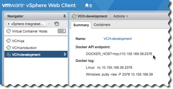 vSphere integrated Containers – Chan's Blog